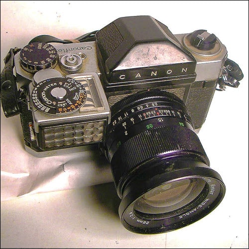 Canon's First SLR: The Orginal Canonflex - Photographic Historical ...